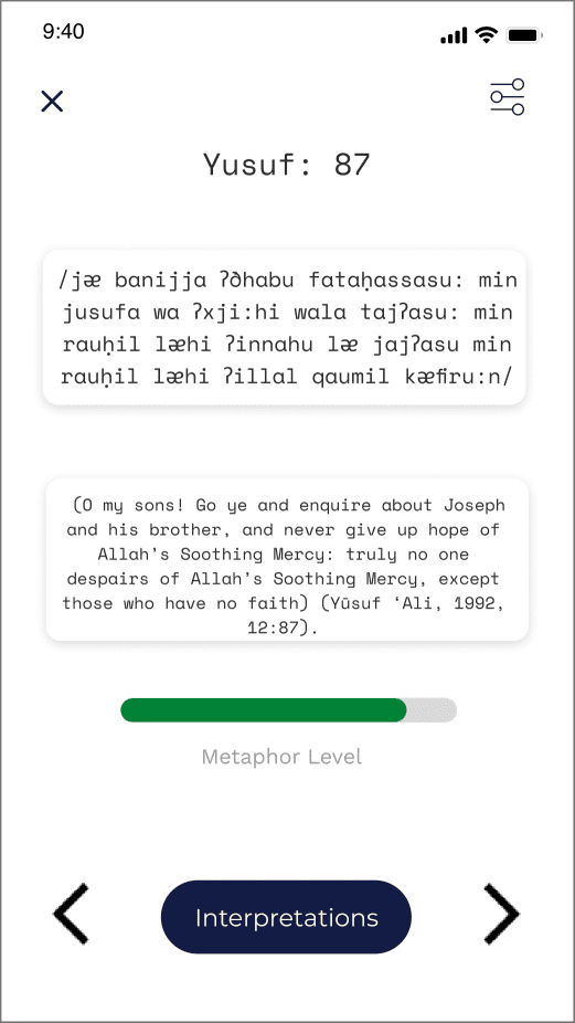 Metaphor detector for the Holy Quran | Devpost