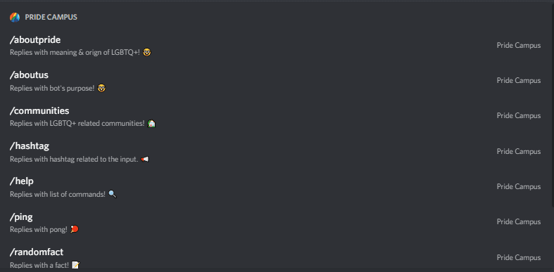 Pride Campus | Devpost