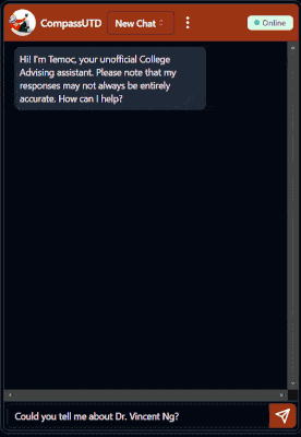 CompassUTD - PaLM 2 powered chatbot | Devpost
