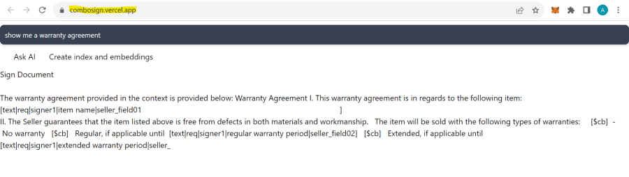 combosignAI | Devpost