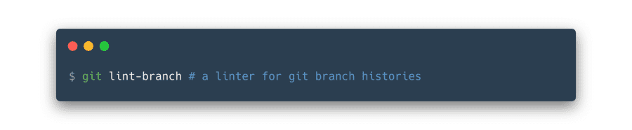 git-lint-branch | Devpost
