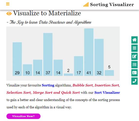 Sorting Visualizer | Devpost