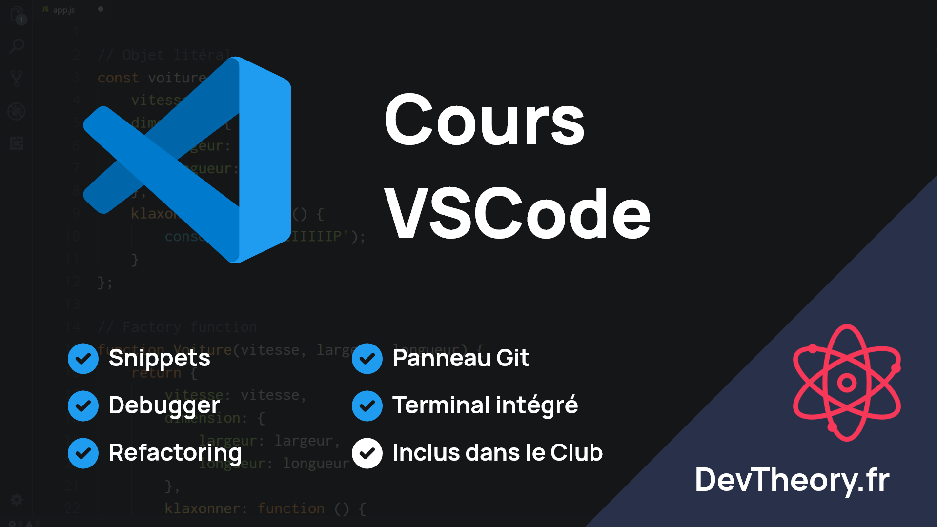 Vscode Devenir Productif Cours Devtheory
