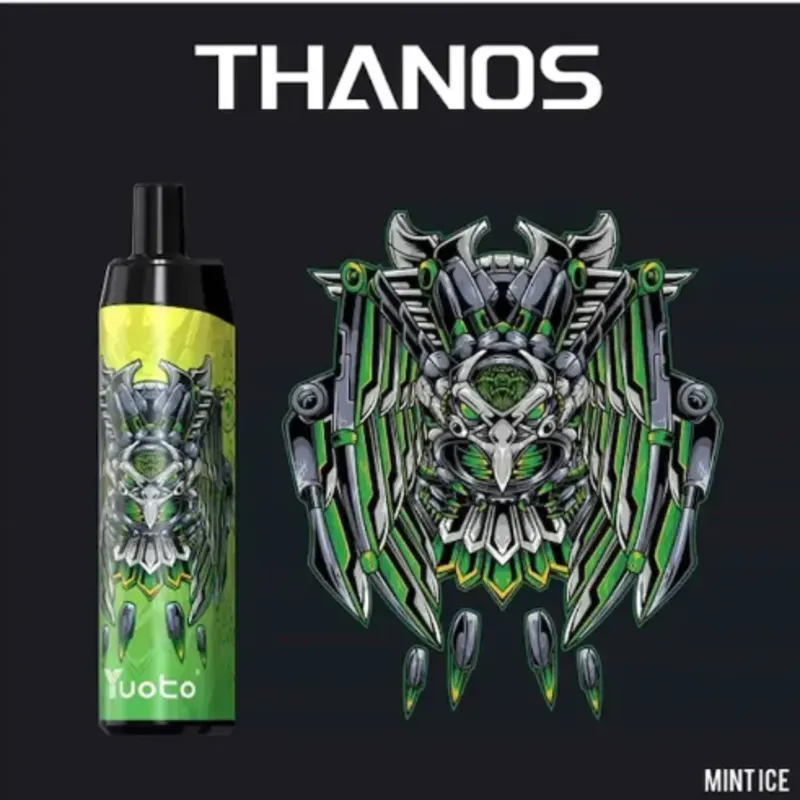 Yuoto Thanos Mint Ice 5000 Puffs Disposable Vape – Cool, Refreshing ...
