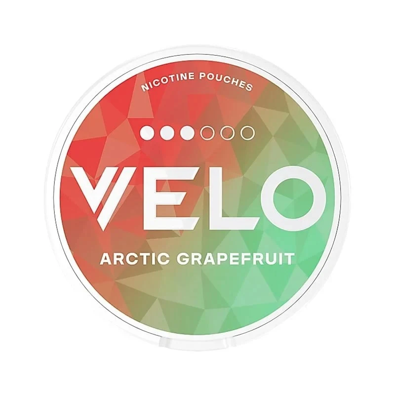 VELO Arctic Grapefruit Nicotine Pouches | Strength 6 | Ultra Strong ...