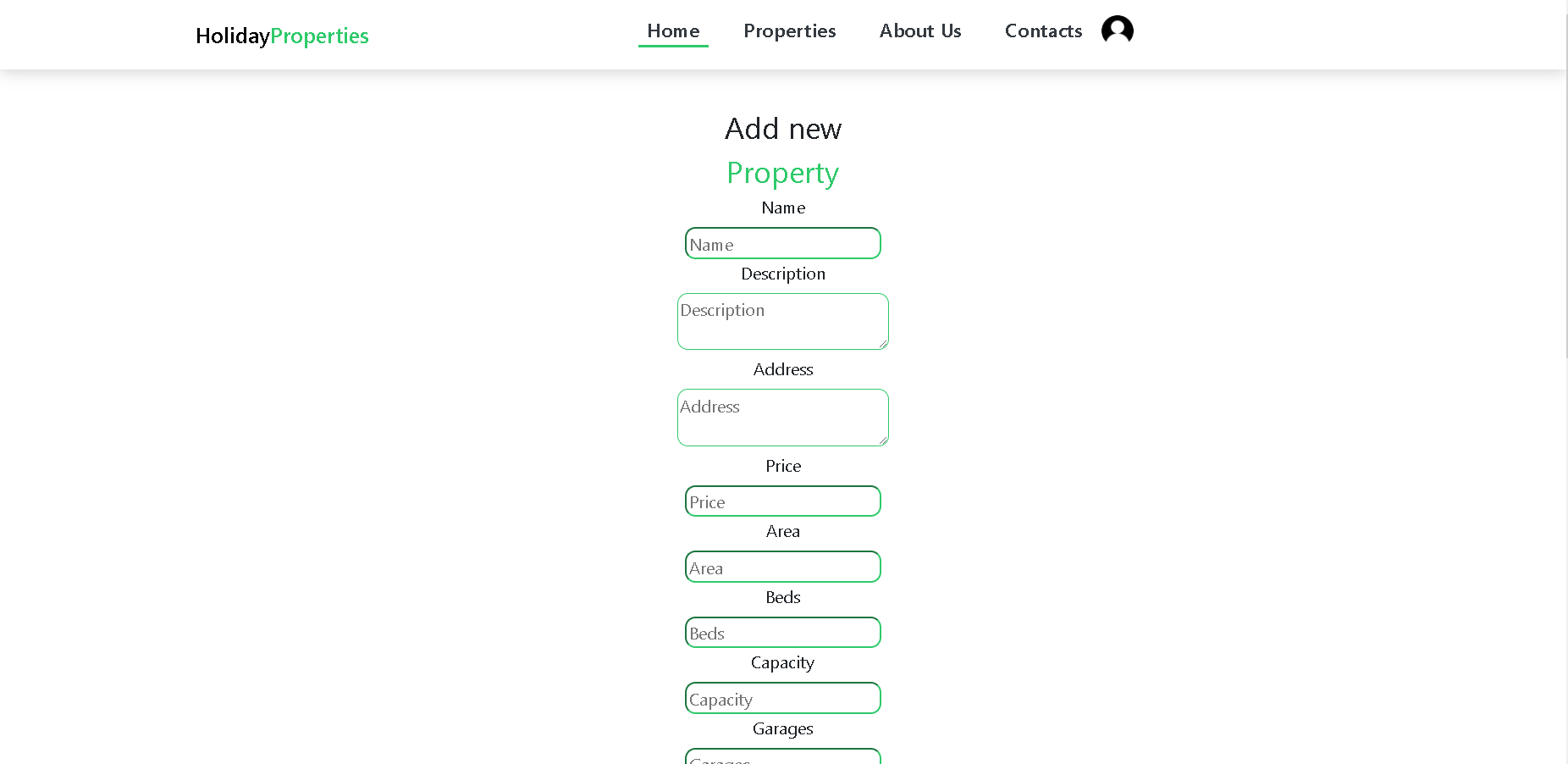 GitHub - DenislavTanev/HolidayProperties: ASP.NET Web API + React basic app