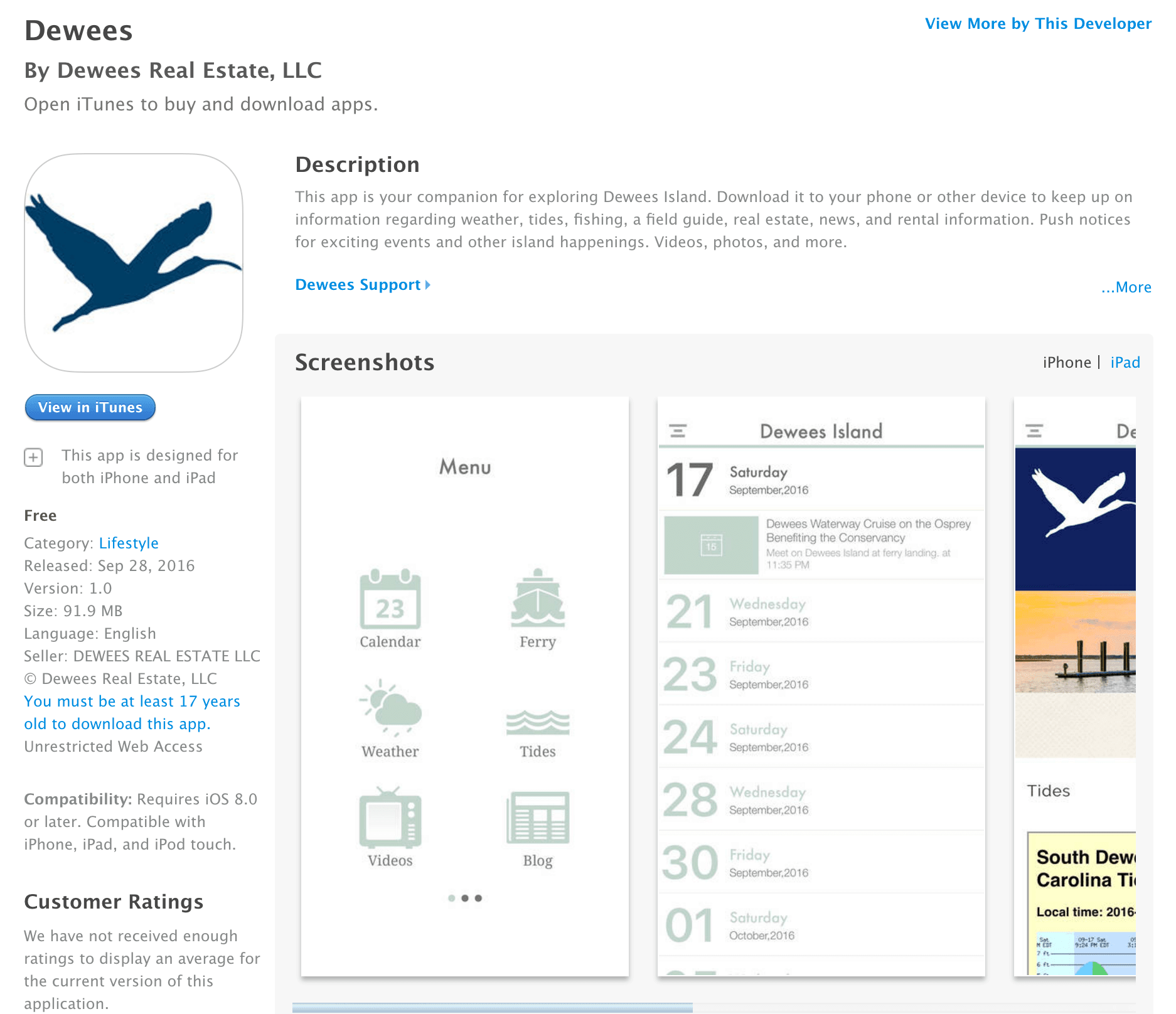 New Dewees Island App is ready for Download - Dewees Island, Charleston, SC