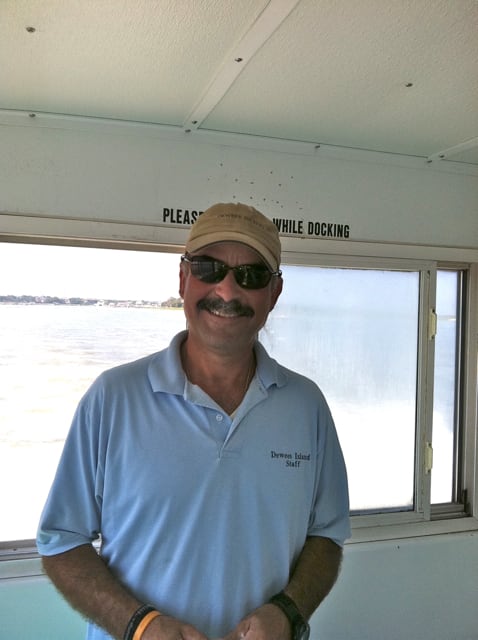 Curt Salisbury, deckhand and photographer - Dewees Island, Charleston, SC
