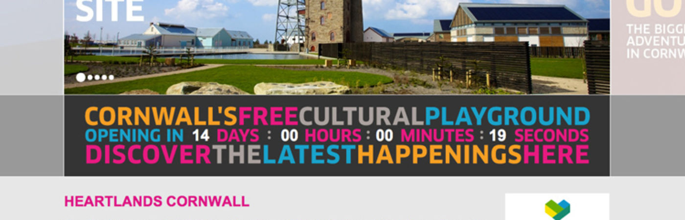 Heartlands Cornwall Website Case Study | Dewsign