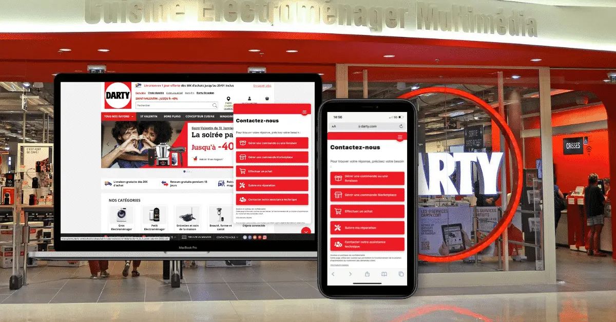 How Darty improved reachability while reducing processing costs?