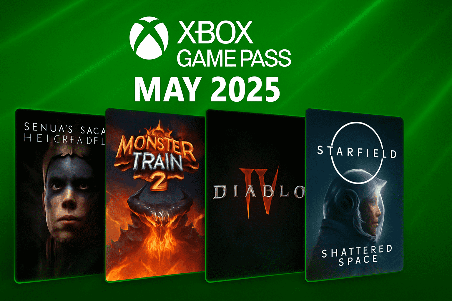 Xbox Game Pass May 2025 Lineup: Hellblade 2, Diablo IV, and Starfield ...