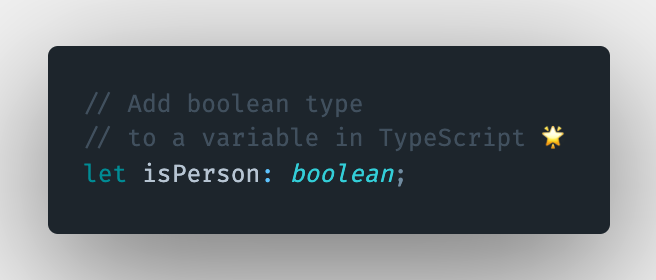 How To Add A Boolean Type Annotation To A Variable Or A Constant In Typescript Melvin George 0149