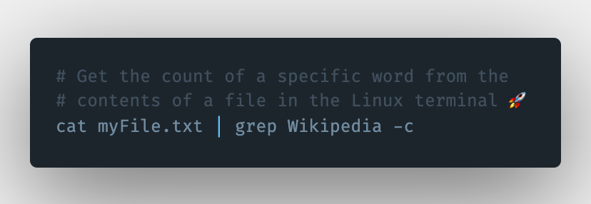 How to get the count of a specific keyword or term from the contents of ...