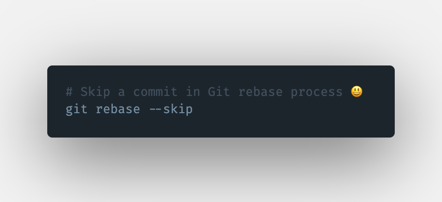 How To Skip A Commit During The Git Rebase Process Melvin George