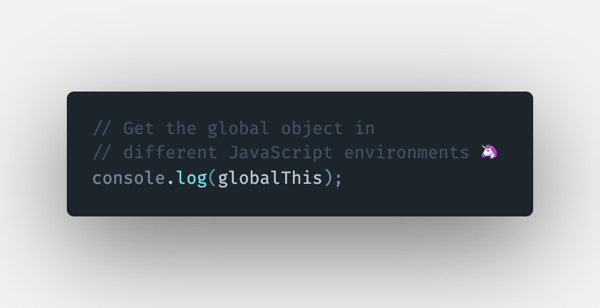The globalThis keyword in JavaScript | MELVIN GEORGE The globalThis keyword in JavaScript | MELVIN GEORGE