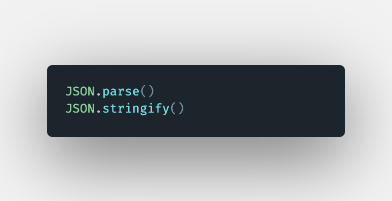 Working With Json In Javascript Melvin George