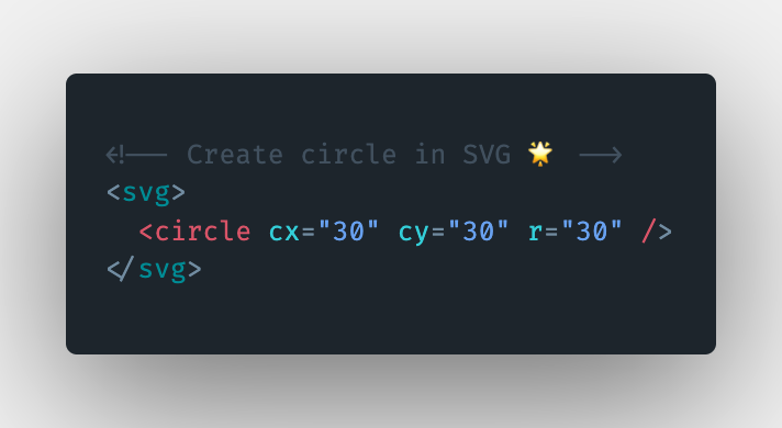 How to create or draw a circle using SVG in HTML? | MELVIN GEORGE