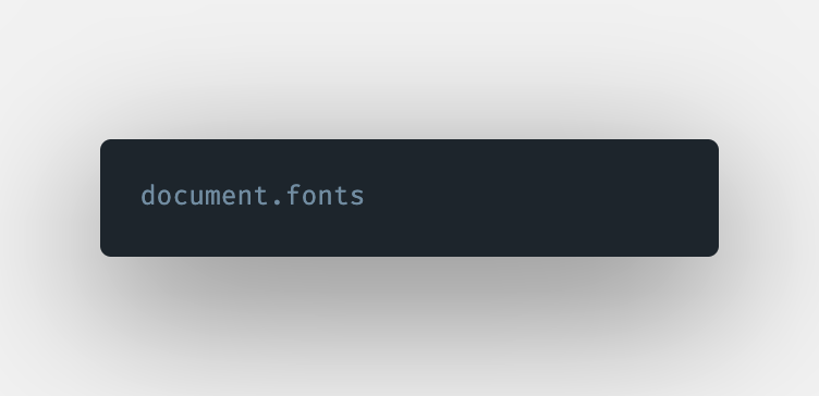 How to wait for all the fonts to load on a webpage using JavaScript? | MELVIN GEORGE
