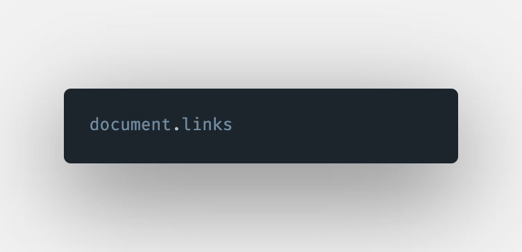 How to get all the links or anchor tags from HTML documents using JavaScript? | MELVIN GEORGE