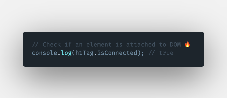 How To Check If An Element Is Attached To The Dom Using Javascript Melvin George