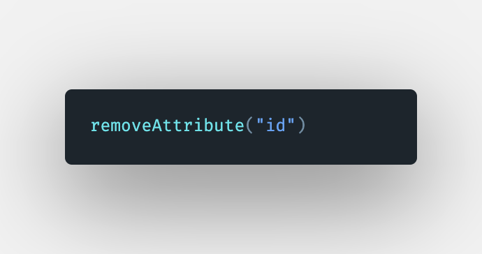 How To Remove Attributes From A Dom Element Using Javascript Melvin