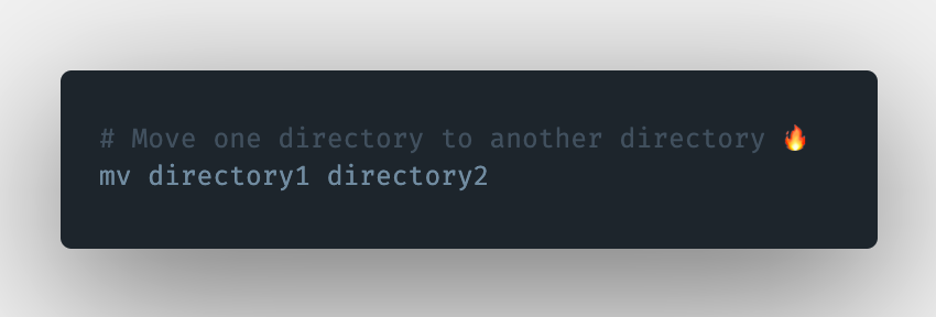 How to move a directory to another folder or directory in Linux ...