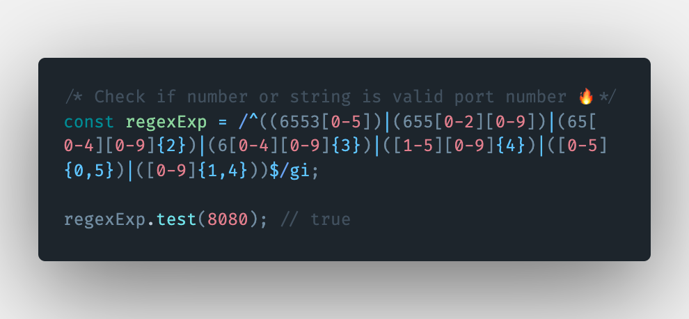 How To Check If A Number Or A String Is A Valid Port Number In Javascript Melvin George