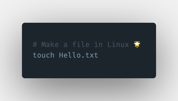 How to create a file in Linux? | MELVIN GEORGE