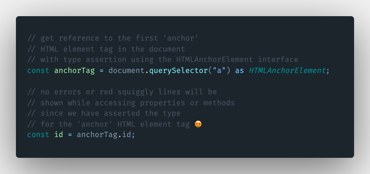 How to get or access the properties and methods of anchor (or a) HTML ...