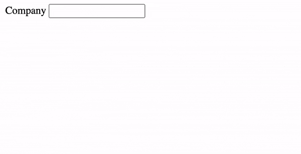 How to autocomplete the values for Company or Organization fields in an ... How to autocomplete the values for Company or Organization fields in an ...