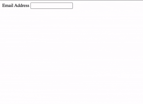 How to autocomplete the values for Email or Email Address fields in an input HTML element using ...