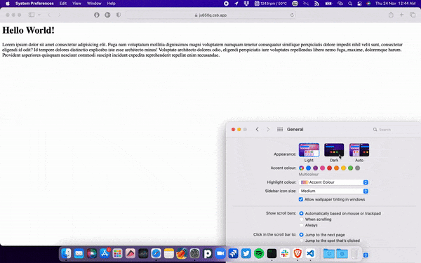 How to automatically apply dark mode styles to the website when the ... How to automatically apply dark mode styles to the website when the ...