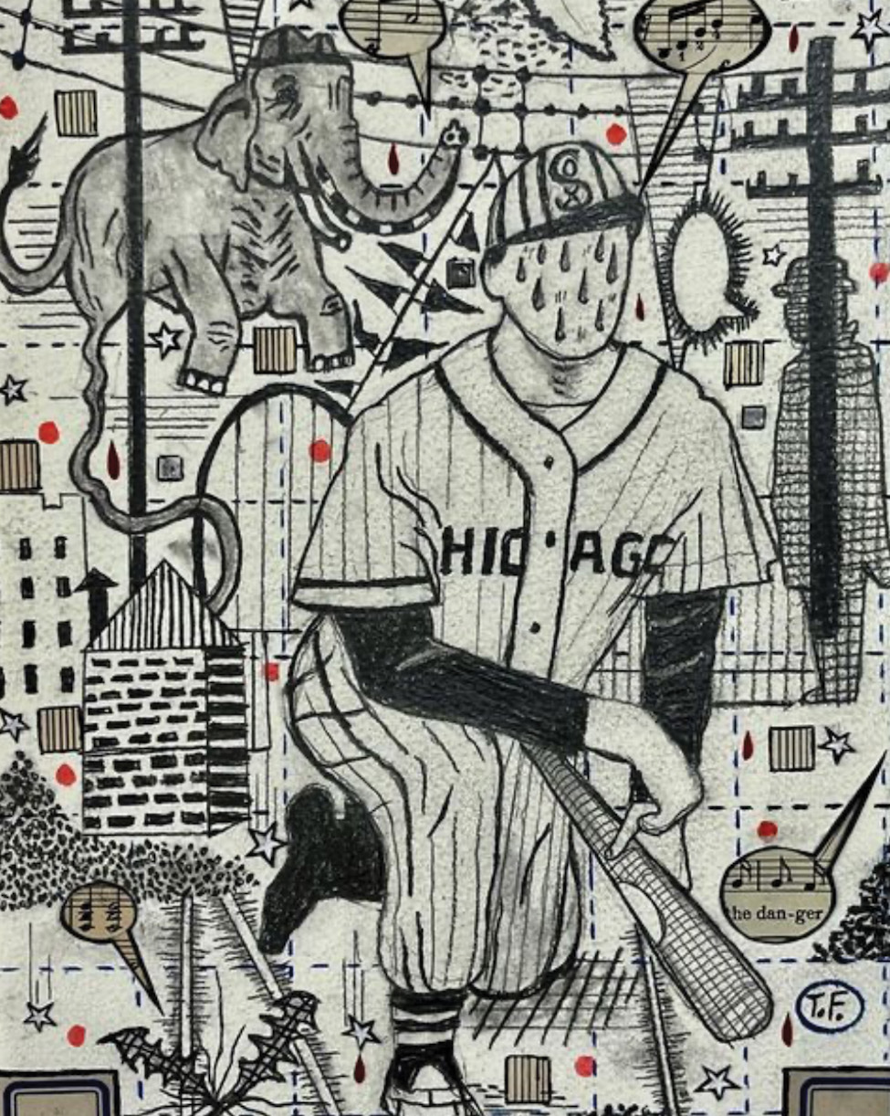 Chicago Gallery News | Tony Fitzpatrick Studio