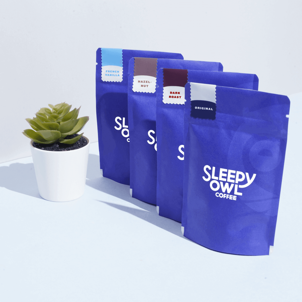 Discover Ground Coffee / Sampler Packs by Sleepy Owl Coffee