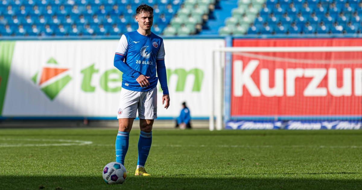 Ein Spiel Sperre für Rostocks Scherff