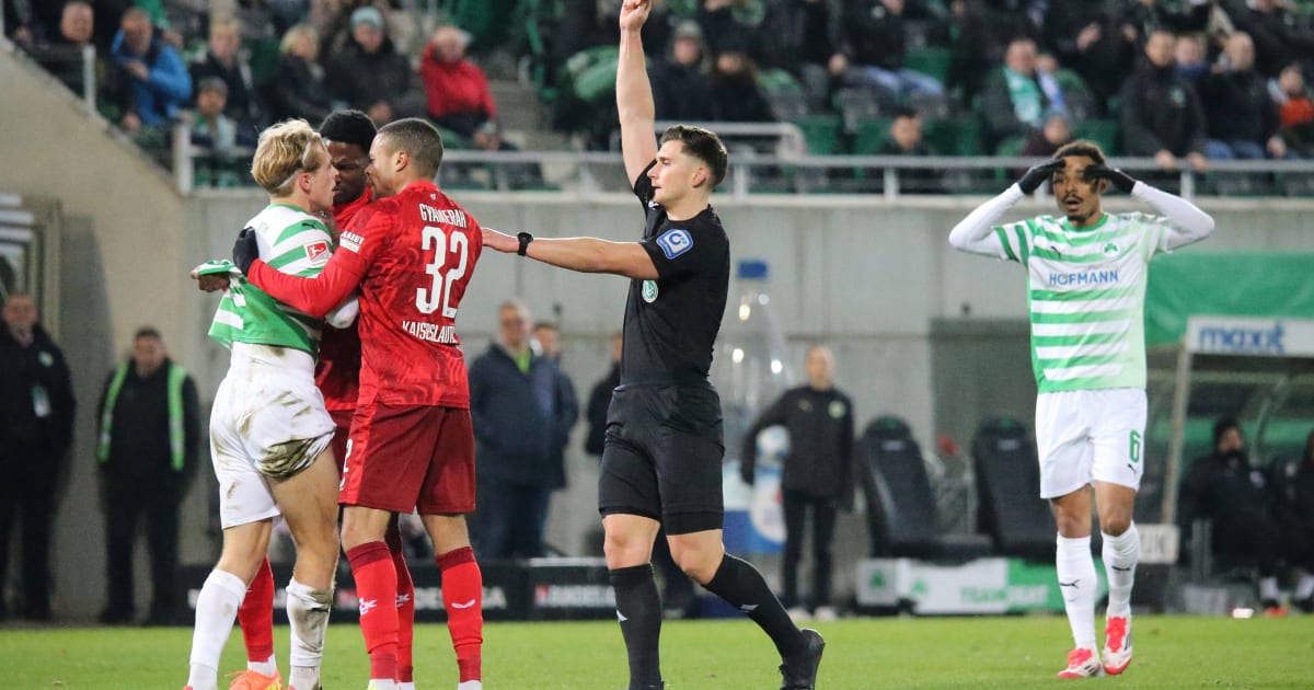 Zwei Spiele Sperre für Fürths Müller Zwei Spiele Sperre für Fürths Müller