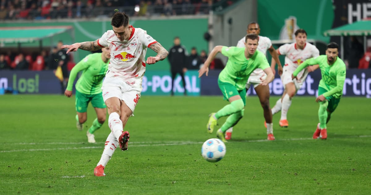 RB Leipzig complete semi-final line-up thanks to Šeško penalty