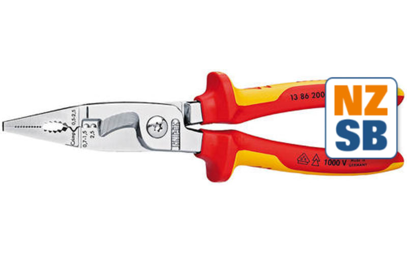 Knipex Multi Function Pliers-200mm (Each) for sale - NZ Safety Blackwoods.