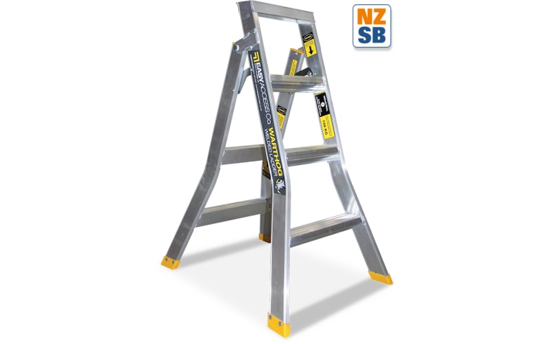 Easy Access Warthog Dual Purpose Ladder 4 Step (Each) for sale - NZ ...