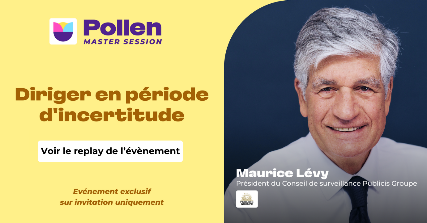 Master Session avec Maurice Lévy (ex PDG Publicis Groupe) - Pollen - Formation professionnelle ...