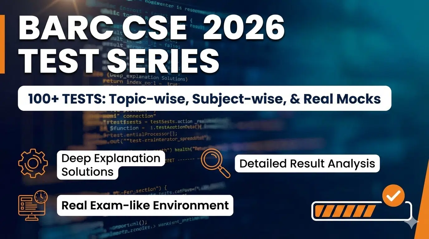 BARC CSE 2026 Test Series | PSU