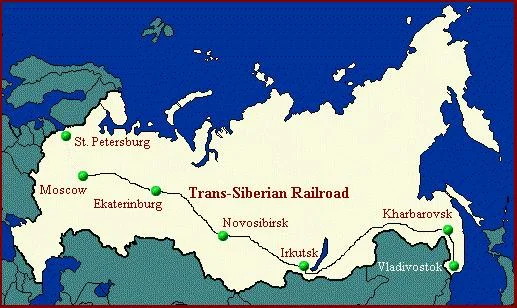 Vladivostok Train Map