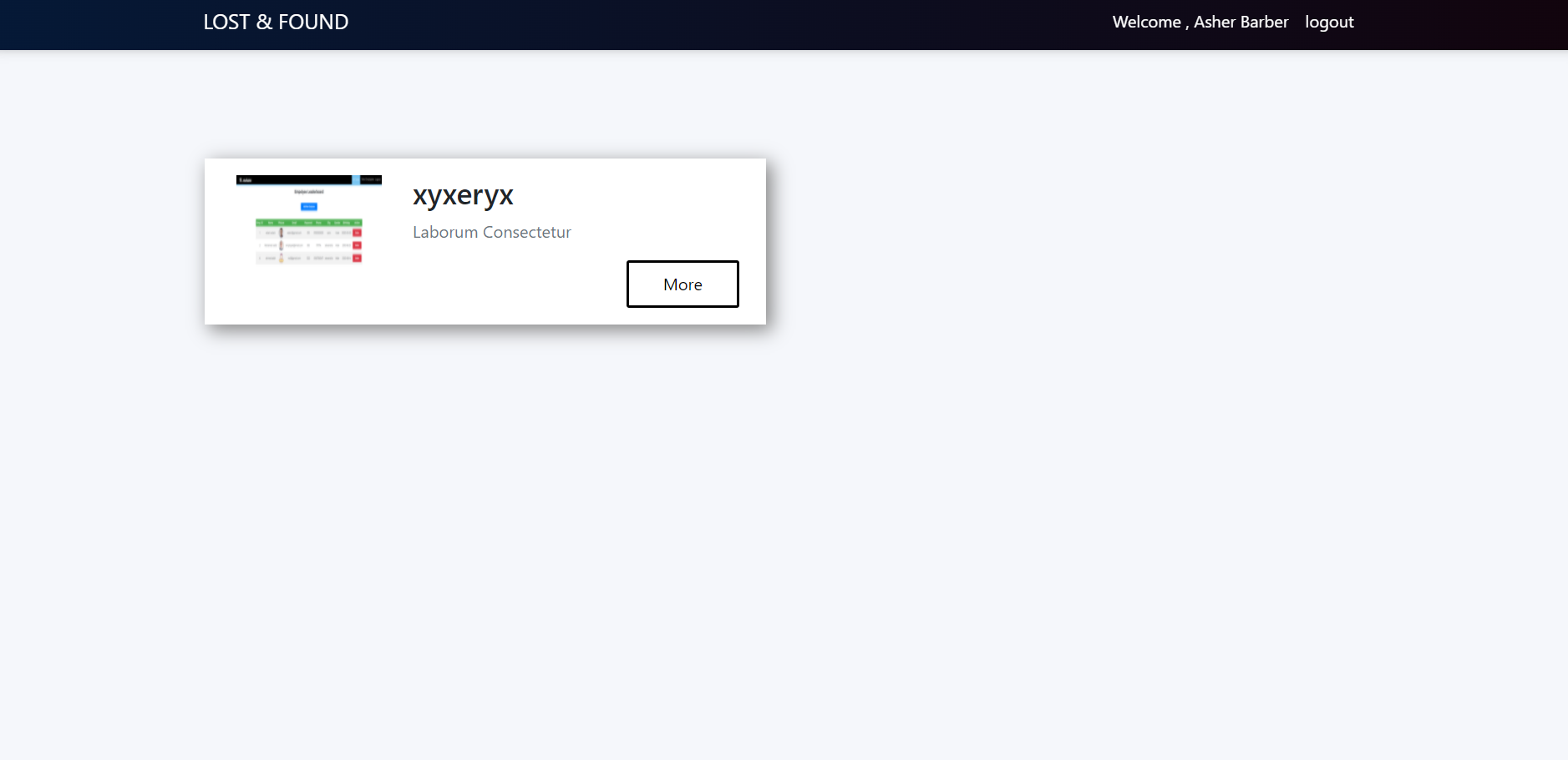 GitHub - MohamedWalid0/lost-and-found-system: Lost and found system is community to help people ...