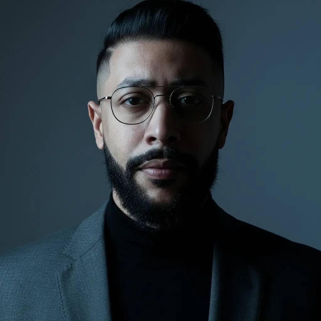 High-Tech Professional Portrait | Meu PromptBox