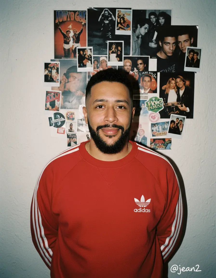 1990s Point-and-Shoot Flash Portrait | Meu PromptBox