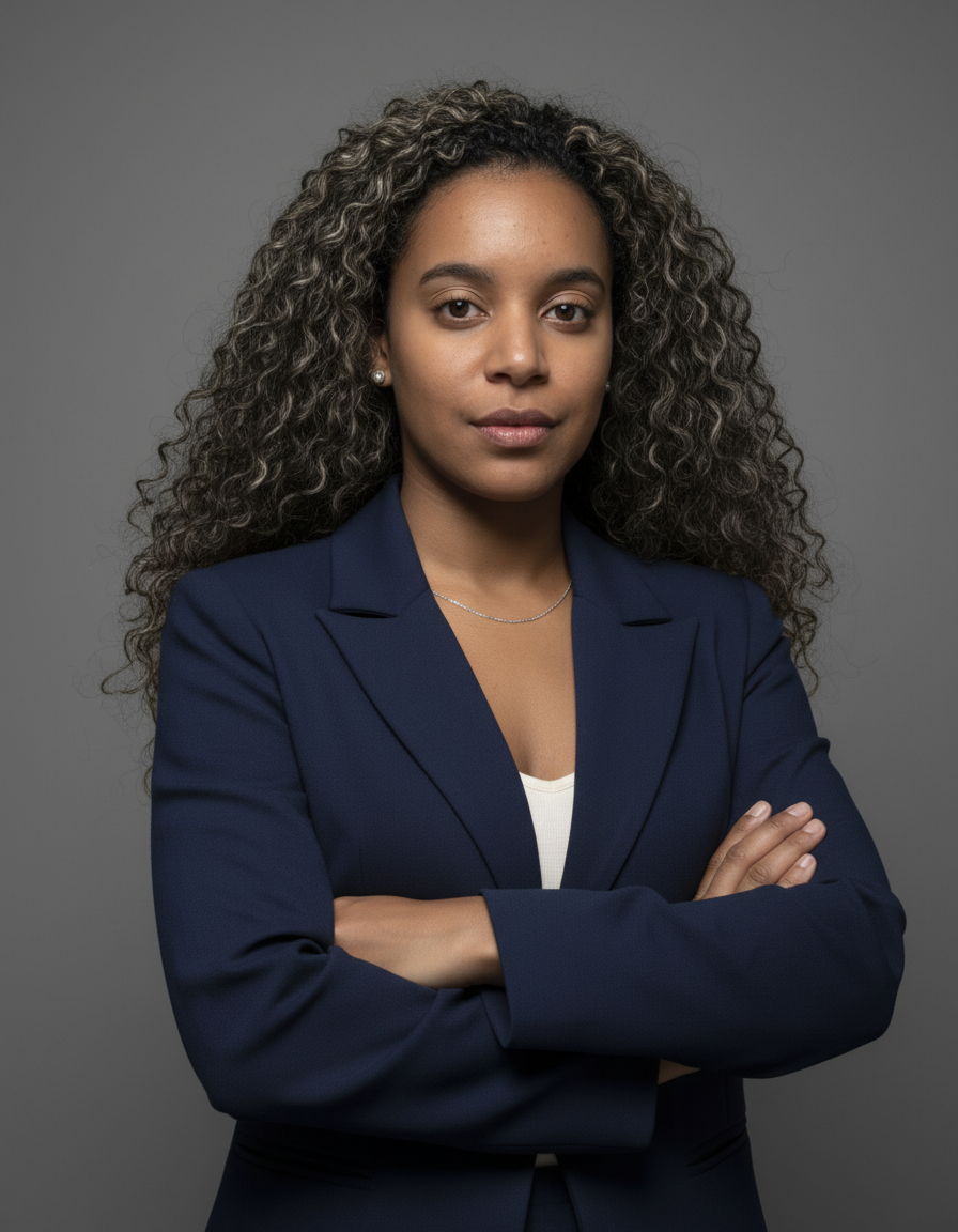 Professional Confident Business Portrait | Meu PromptBox