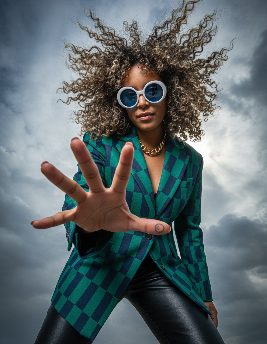 Ultra-Realistic Wide-Angle Dynamic Fashion Editorial Template | Meu ...