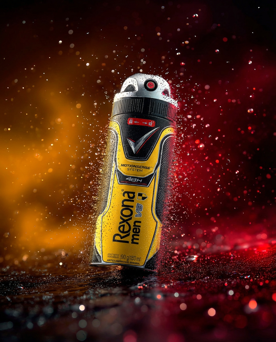 Ultra-Detailed Dark Condensation Product Shot – Rexona V8 Template ...