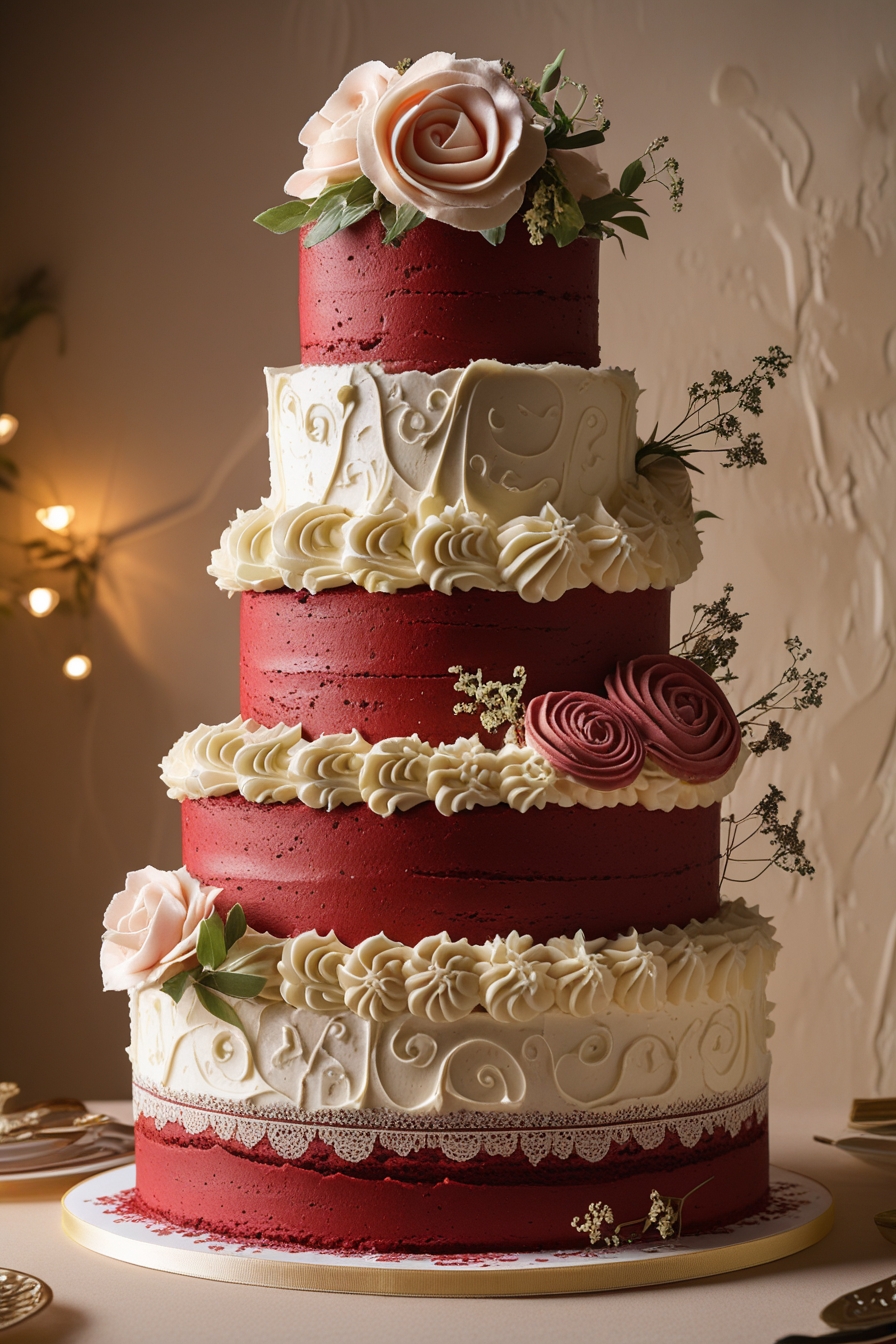 50+ Creative Red Velvet Cake Decoration Ideas for Every Occasion - CakeRe
