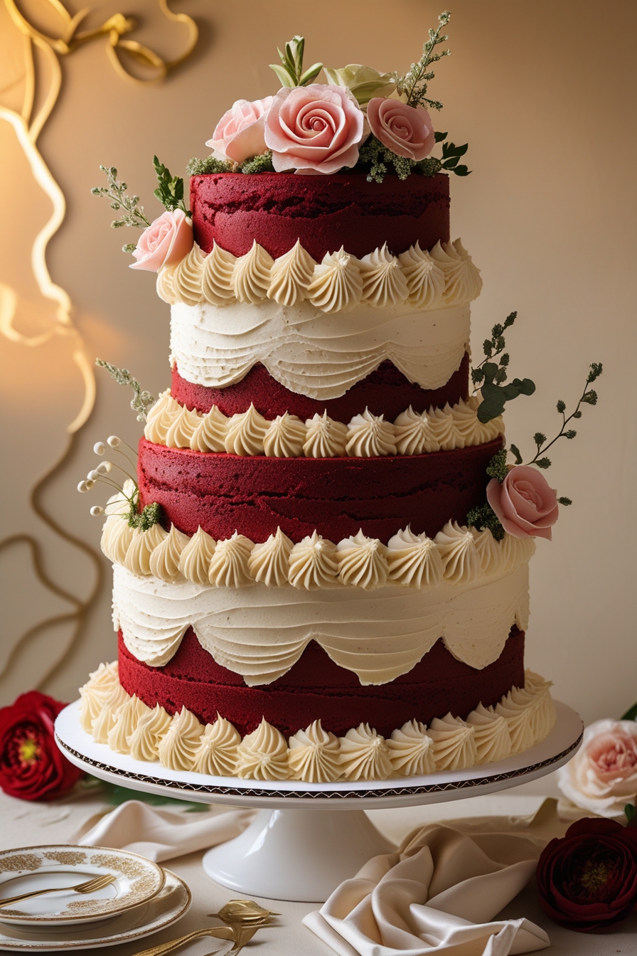 50+ Creative Red Velvet Cake Decoration Ideas for Every Occasion - CakeRe